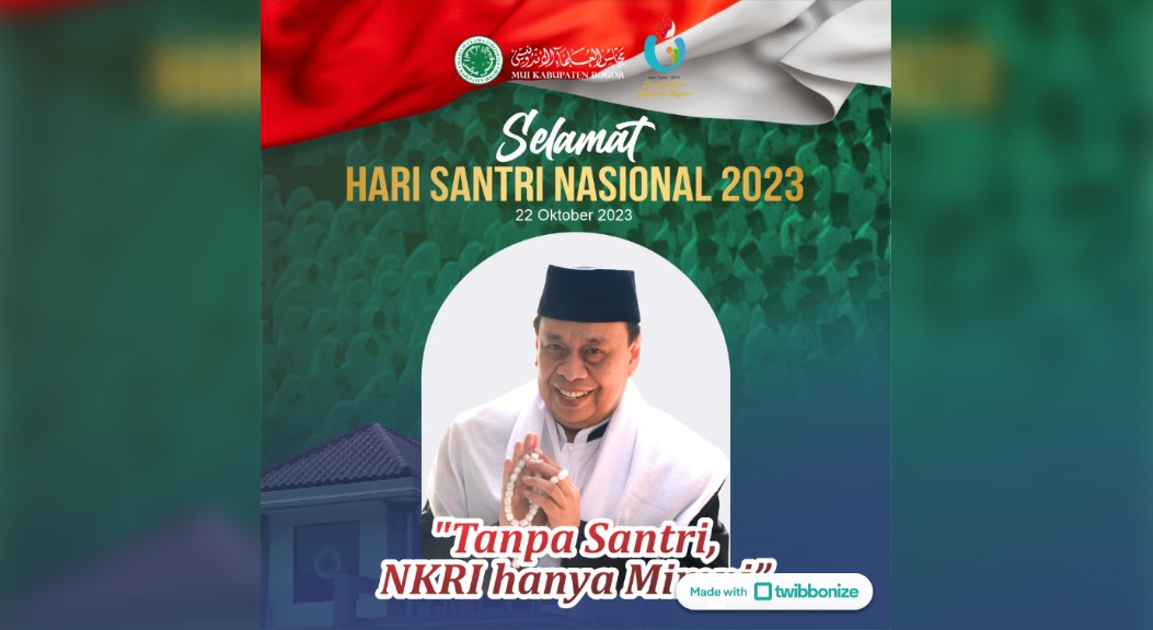 Download Twibbon Selamat Hari Santri 2023 » mui-bogor.org