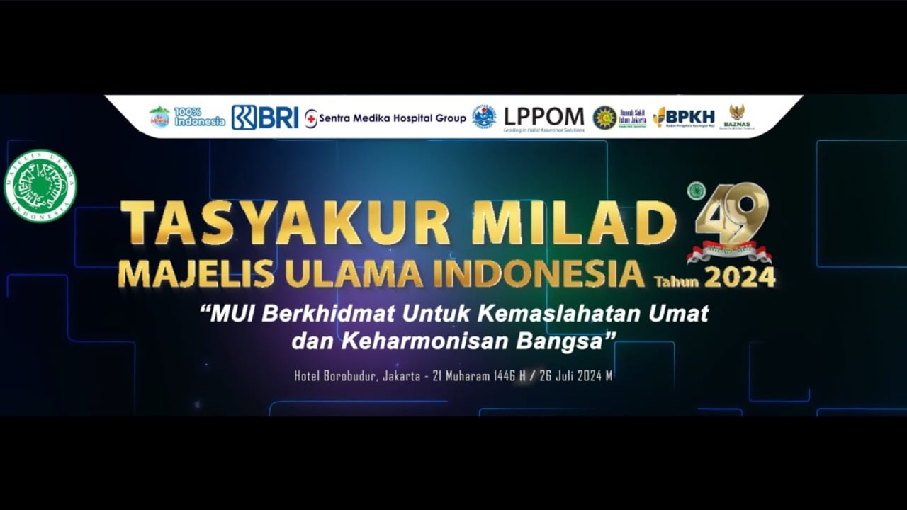 Dihadapan Wapres, Panglima TNI, dan Kapolri, MUI Nyatakan Perang Lawan Narkoba, Korupsi dan Judi ...